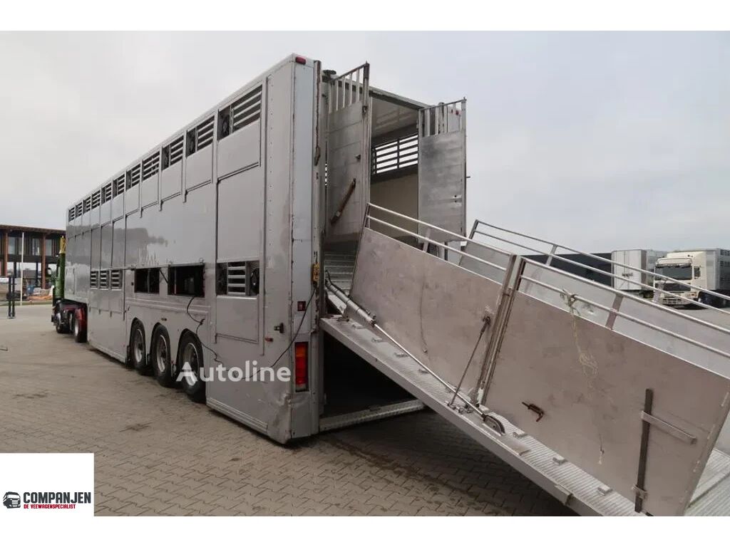 Burg O4/DA - 2002 - 2 floors - Livestock transporter poluprikolica za prevoz stoke