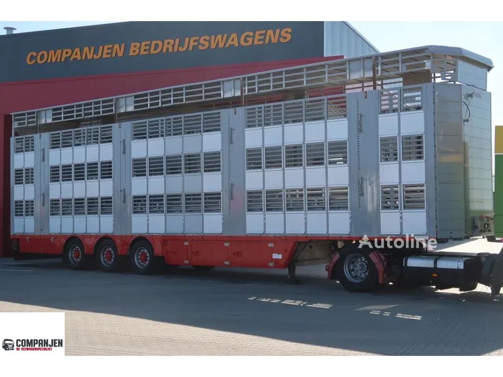 Pezzaioli SBA62 U - 2011 - 3 Floors - Livestock transport poluprikolica za prevoz stoke