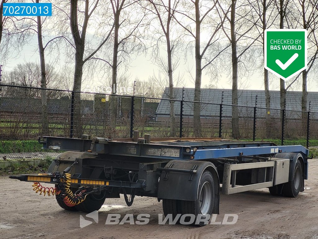 Bruns BAR 18/8/LT/4-7 2 axles NL-Trailer TUV 08-2025 prikolica za kontejnere