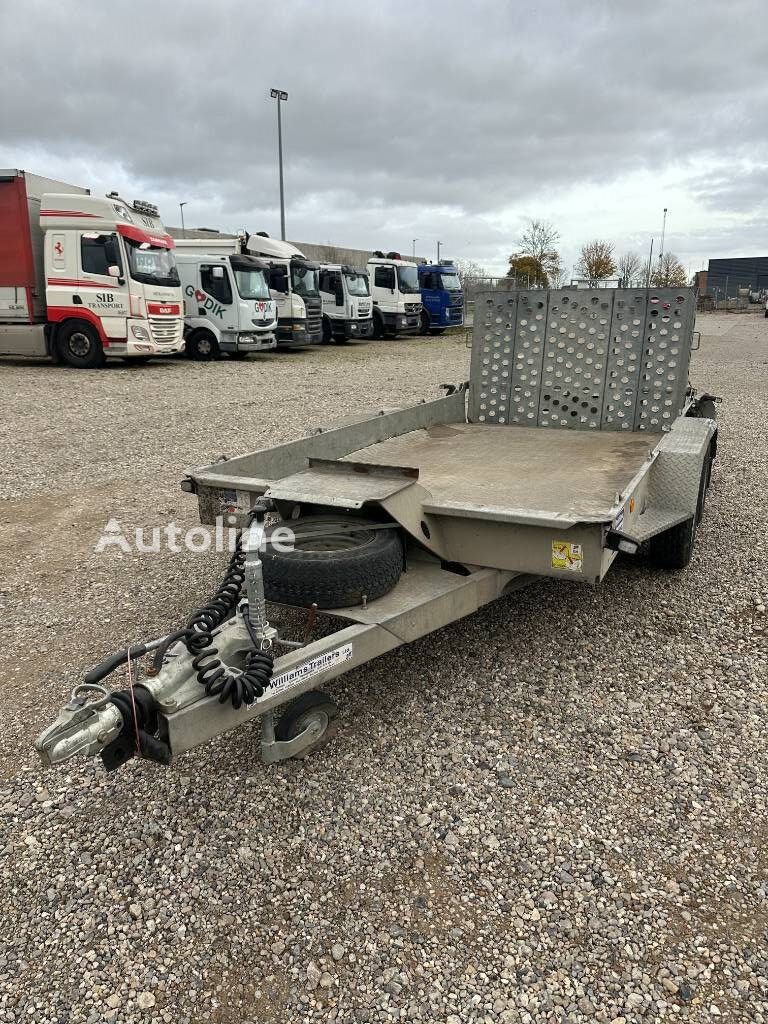 Williams Ifor 3500 kg Machinetrailer // maskintrailer prikolica sa niskom platformom