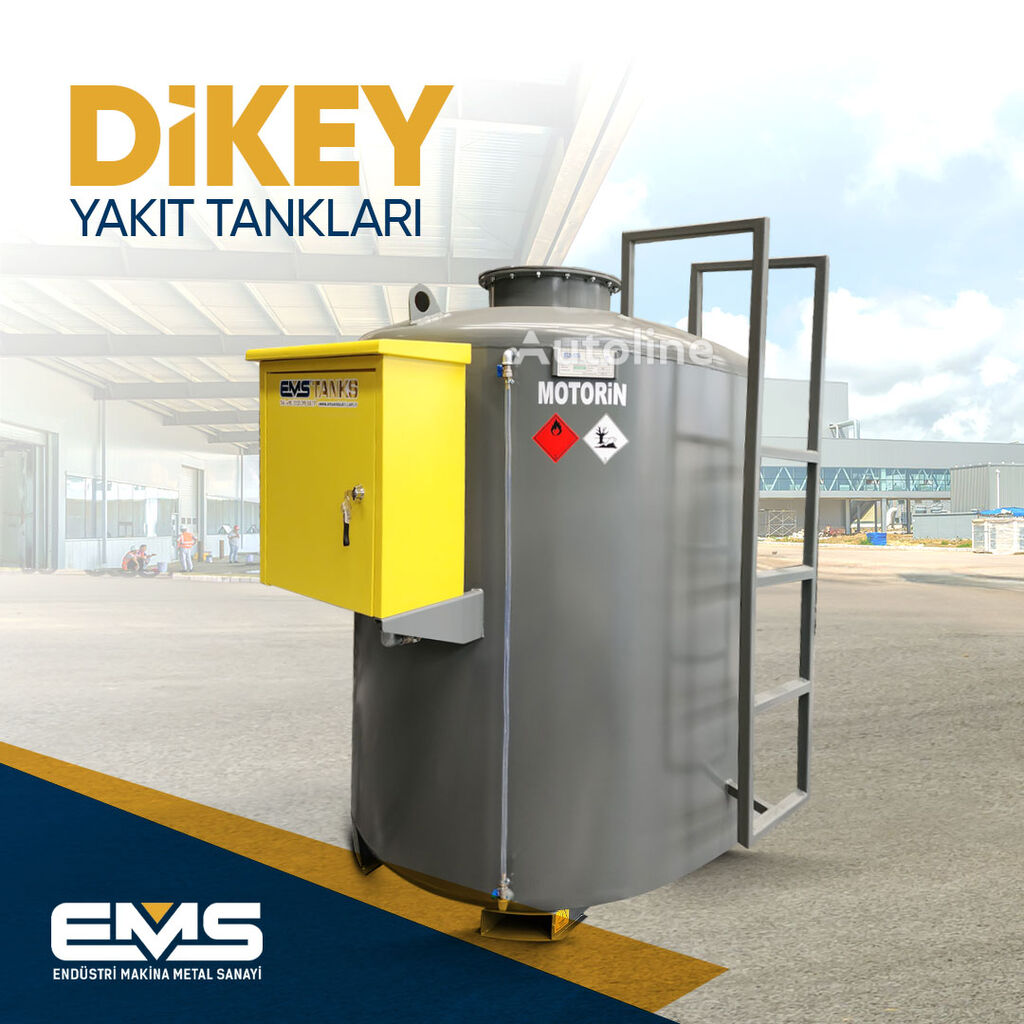 Novi EMS Tanks 1.000 lt Yerüstü Dikey Yakıt Tankı, Pompa Donanımlı (YENİ ÜRÜN) rezervoar za skladistenje goriva