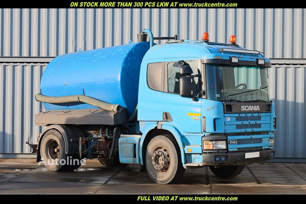 Scania P114 G, 10 m3 autofekalac