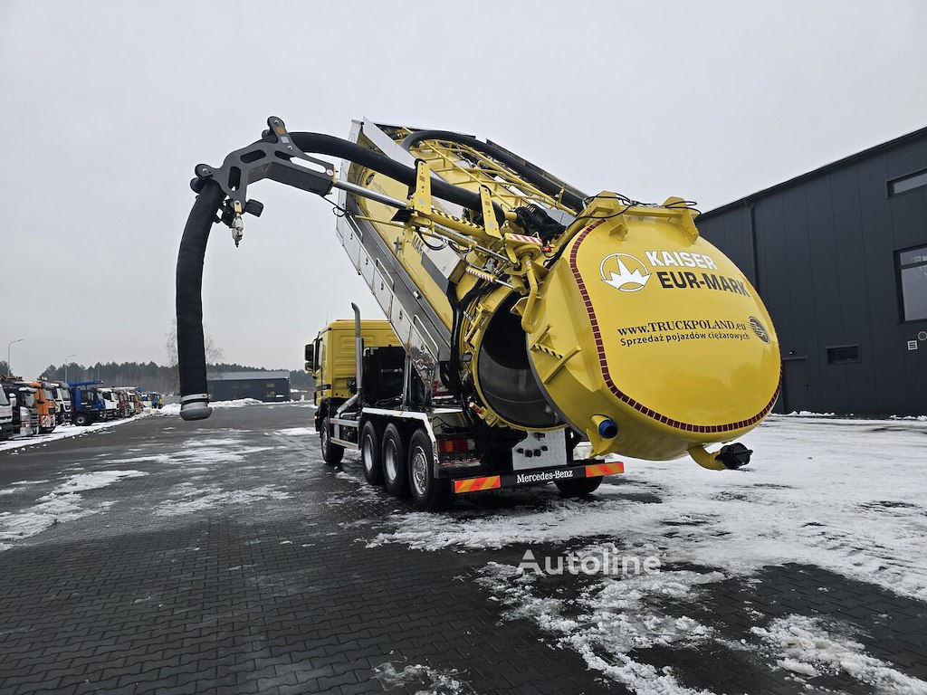 Mercedes-Benz WUKO KAISER EUR-MARK PKL 10.10 FOR CLEANING SEWAGE Hot water kombinovano vozilo za čišćenje kanalizacije