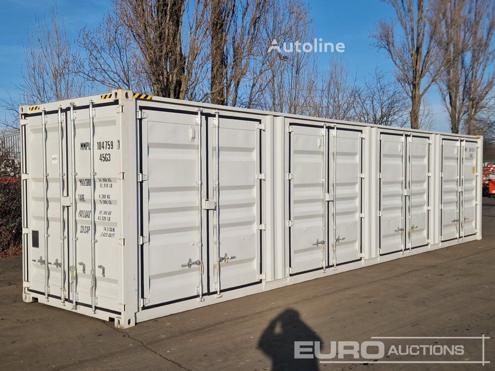 Prodaje se 40' Container, 4 Side Doors, 1 End Door kontejner 40 stopa na aukciji