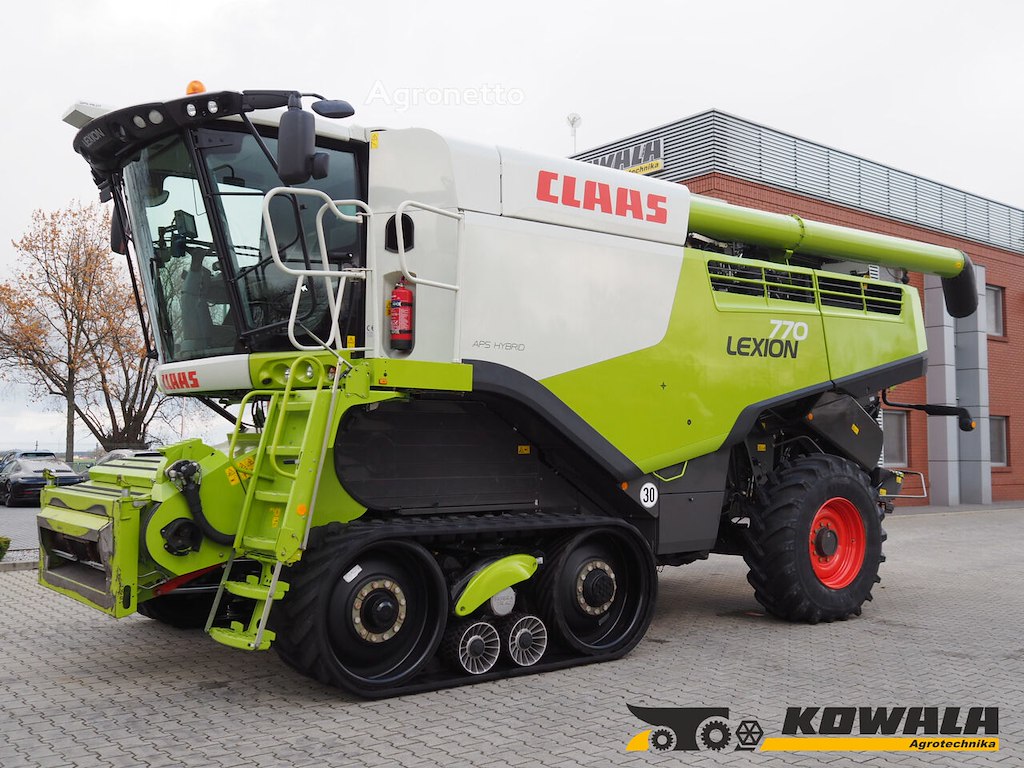 Claas Lexion 770TT GPS + V1050 kombajn za žito