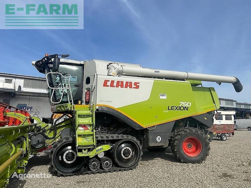 Lexion 750 tt allrad 40 km/h v750 kombajn za žito