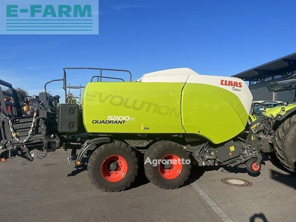 Claas quadrant 5200 fc evolution balirka za četvrtaste bale