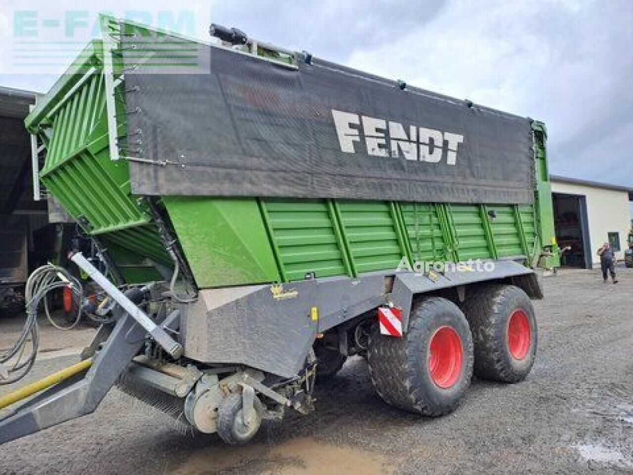 Fendt tigo 60 pr samoutovarna prikolica