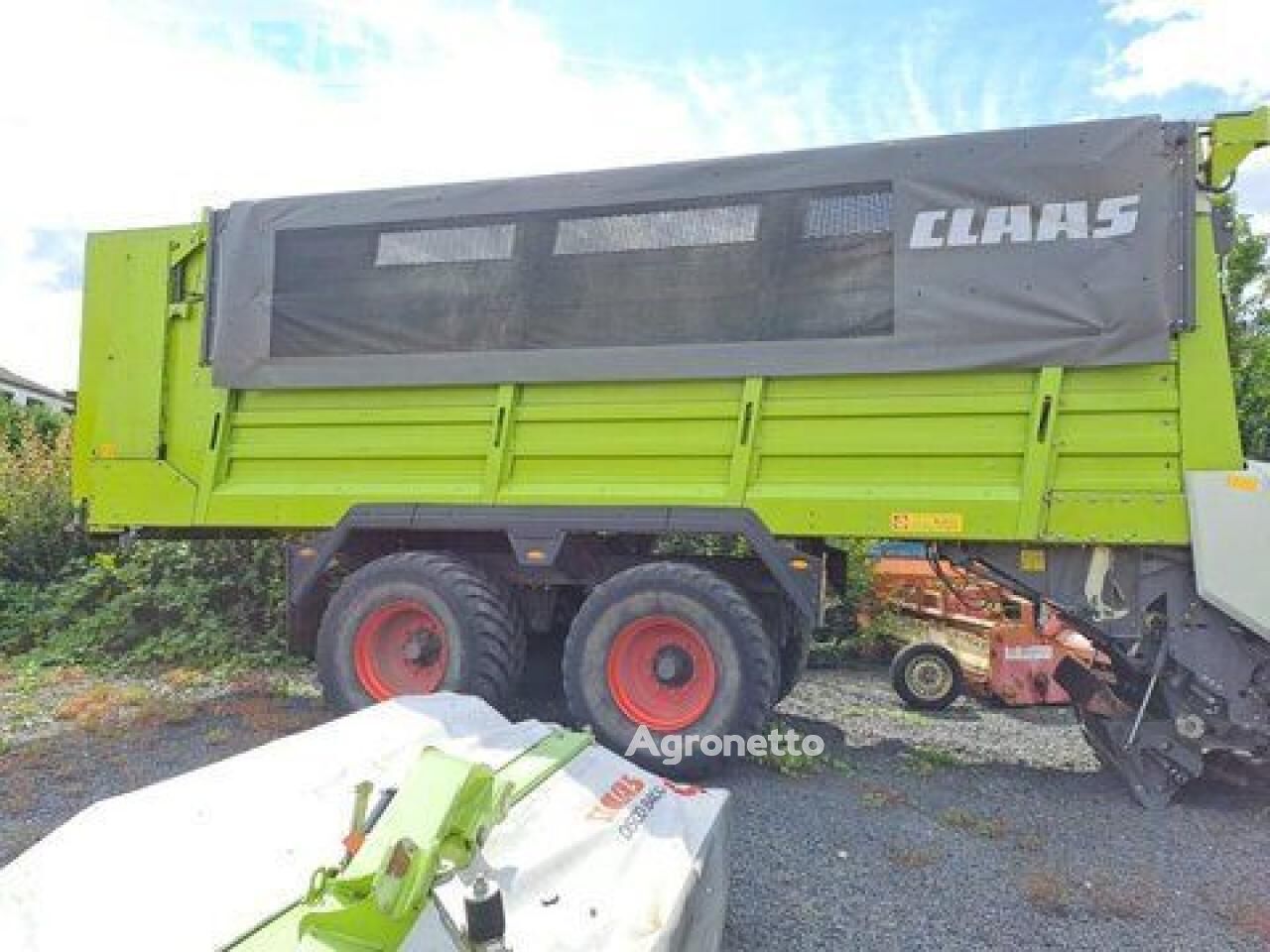 Claas cargos 8500 s samoutovarna prikolica