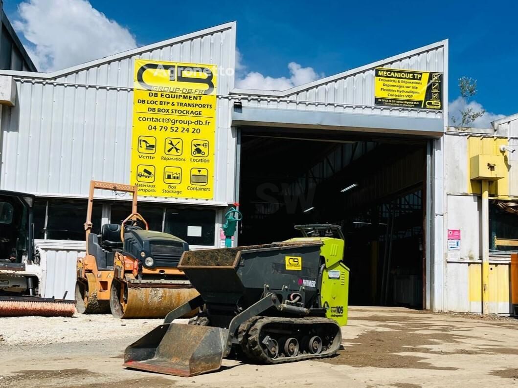 Ihimer Brouette à chenille autochargeuse 220L tracked wheelbarrow