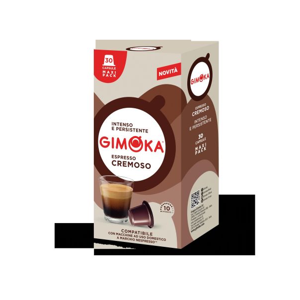 Kapsule za kafu Gimoka Nespresso Cremoso X30