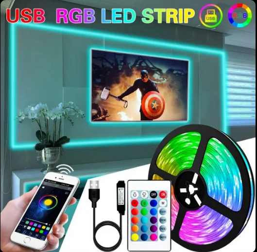 USB RGB LED traka za TV (2m ili 5m)