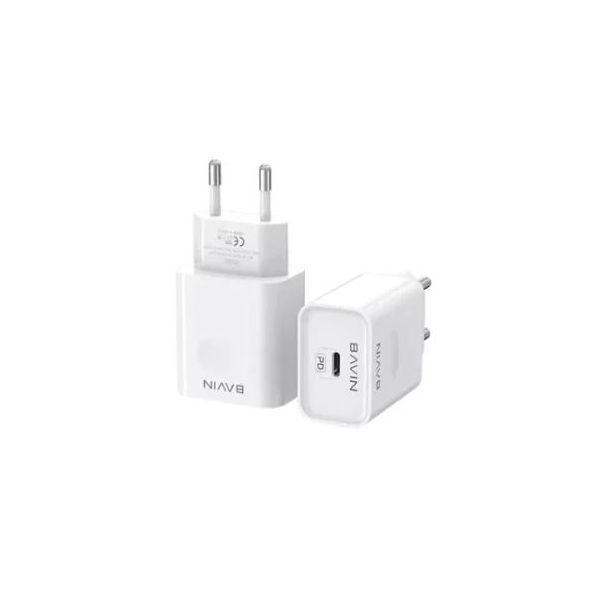 BAVIN punjač PD 25W USB-C bela