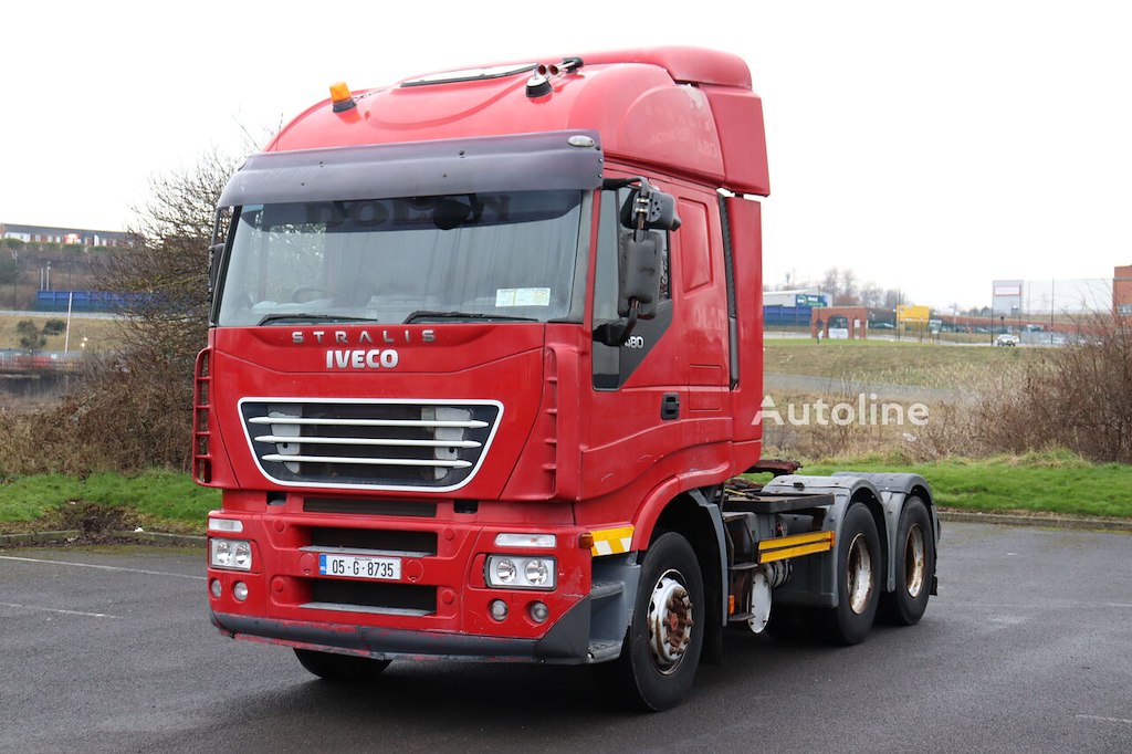 IVECO STRALIS 480 6X4 DOUBLE-DIFF TRACTOR (2005) tegljač