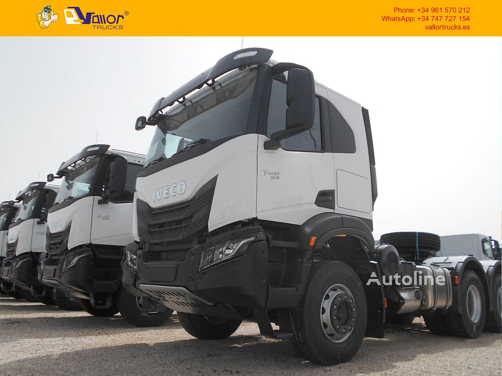 Novi IVECO TWAY 6x4 tegljač