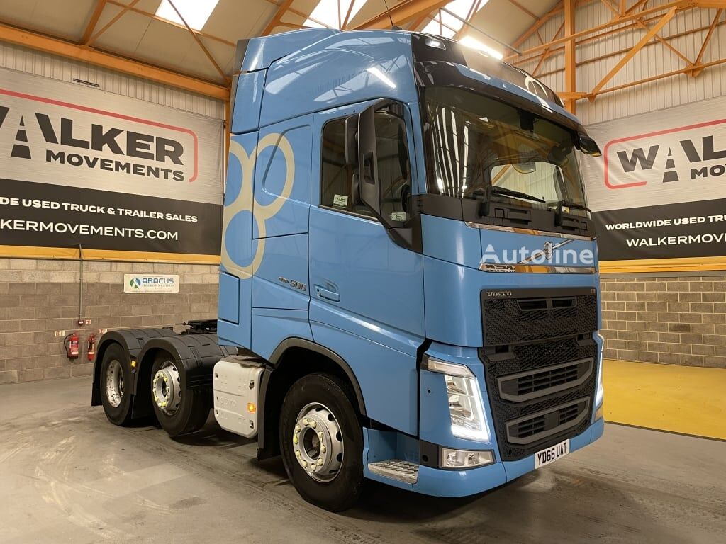 Volvo FH 500 *EURO 6* GLOBETROTTER 6X2 TRACTOR UNIT – 2016 – YD66 UAT tegljač