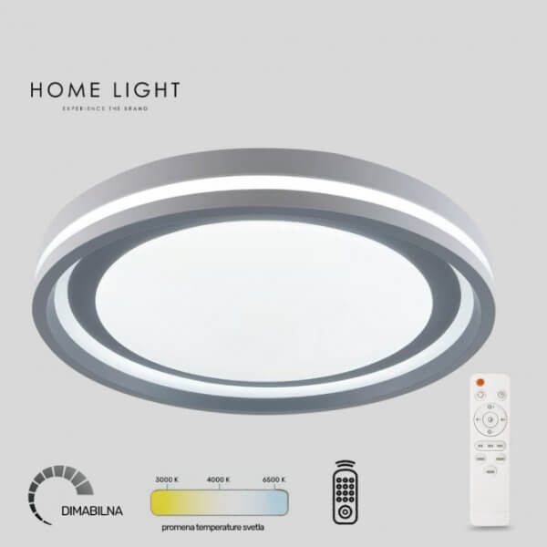 Dimabilna LED plafonjera Vesta 665 24W/48W CCT