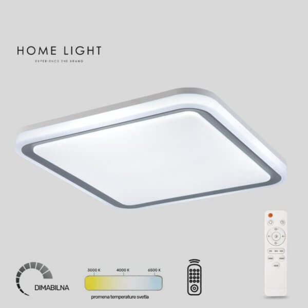 Dimabilna LED plafonjera Vesta 666 24W/48W CCT