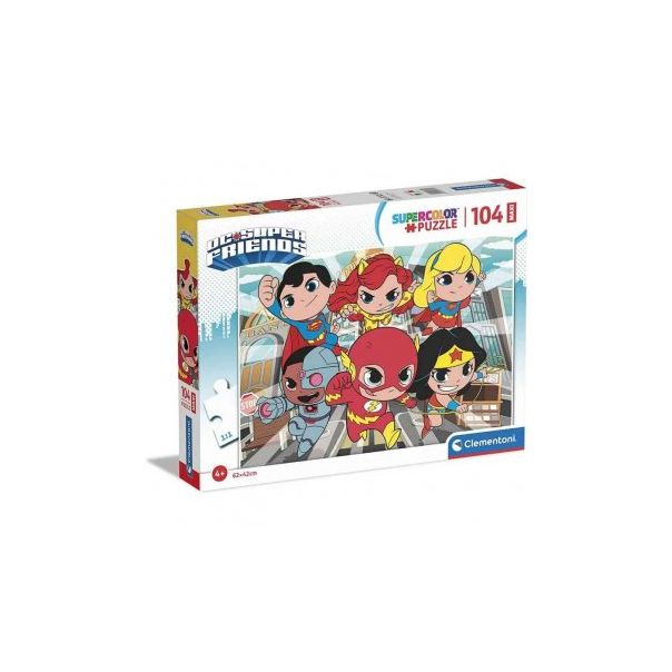 CLEMENTONI Puzzle maxi DC Comics - 104 dela