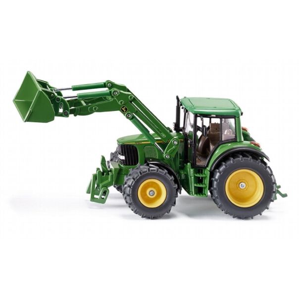 SIKU Traktor John Deere sa bagerom