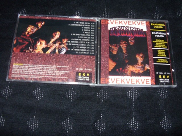 Ekatarina Velika – Ekatarina Velika CD EKV 2002.