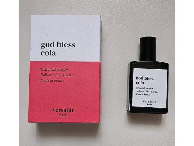 Versatile Paris God Bless Cola Perfume extract, nov