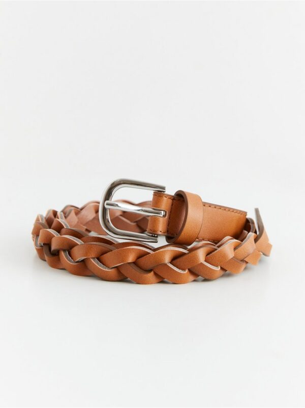 Kais – Braided imitation leather belt