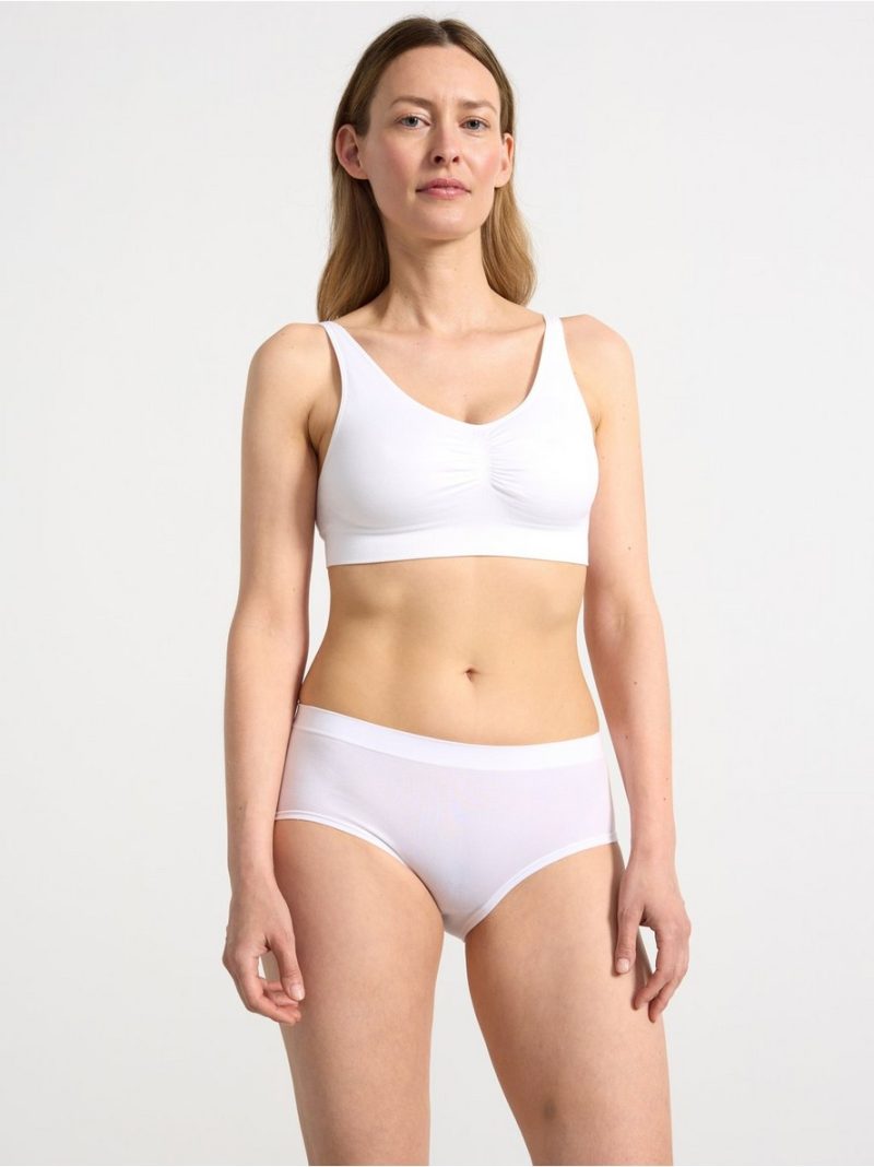 Gaćice – Seamless briefs with regular waist