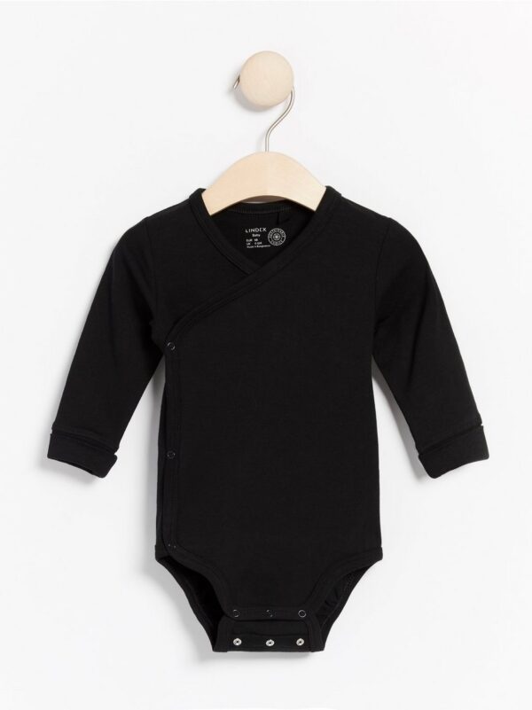 Bodi – Long sleeve wrap bodysuit