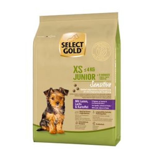 Select Gold Sensitive XS Junior jagnjetina,losos&krompir 1 kg PRED ISTEK ROKA 1+1 GRATIS