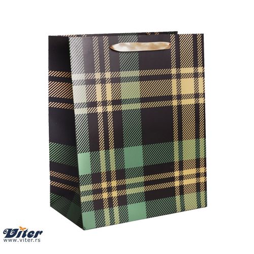 Viter Kesa golden green check l