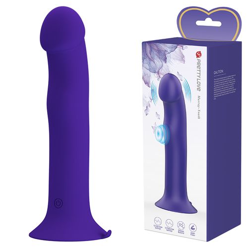 Plavi vibro dildo sa pulsacijom Murray