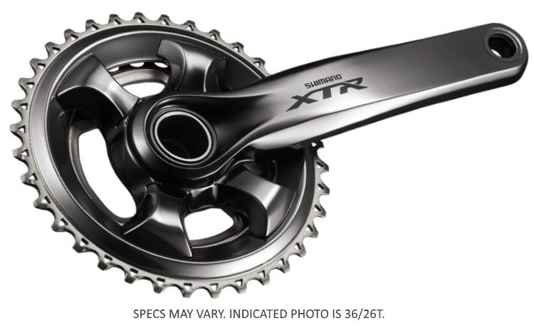 Pogon Shimano XTR FC-M9000-2 36X26T kurbla 175mm