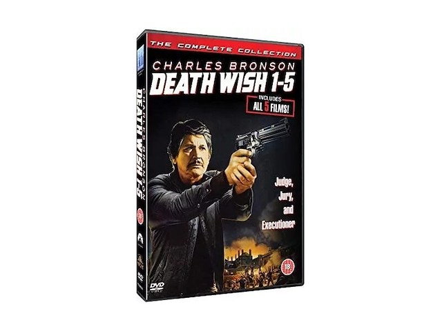 Charles Bronson Death Wish 1-5 DVD Box Set