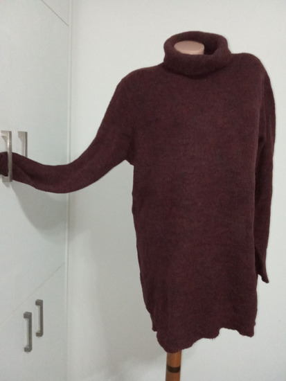 ❤️TATUUM❤️BORDO KNIT HALJINA XL