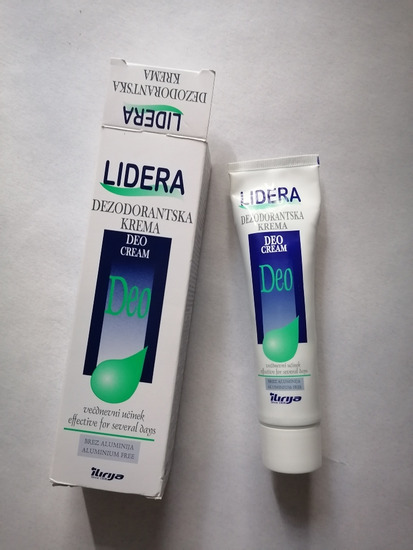 Lidera dezodorans krema 50 ml!