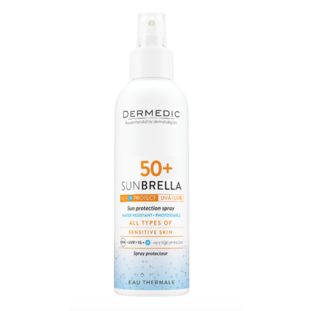 DERMEDIC SUNBRELLA SPF 50+ ZAŠTITNO MLEKO U SPREJU ZA ODRASLE 150ML