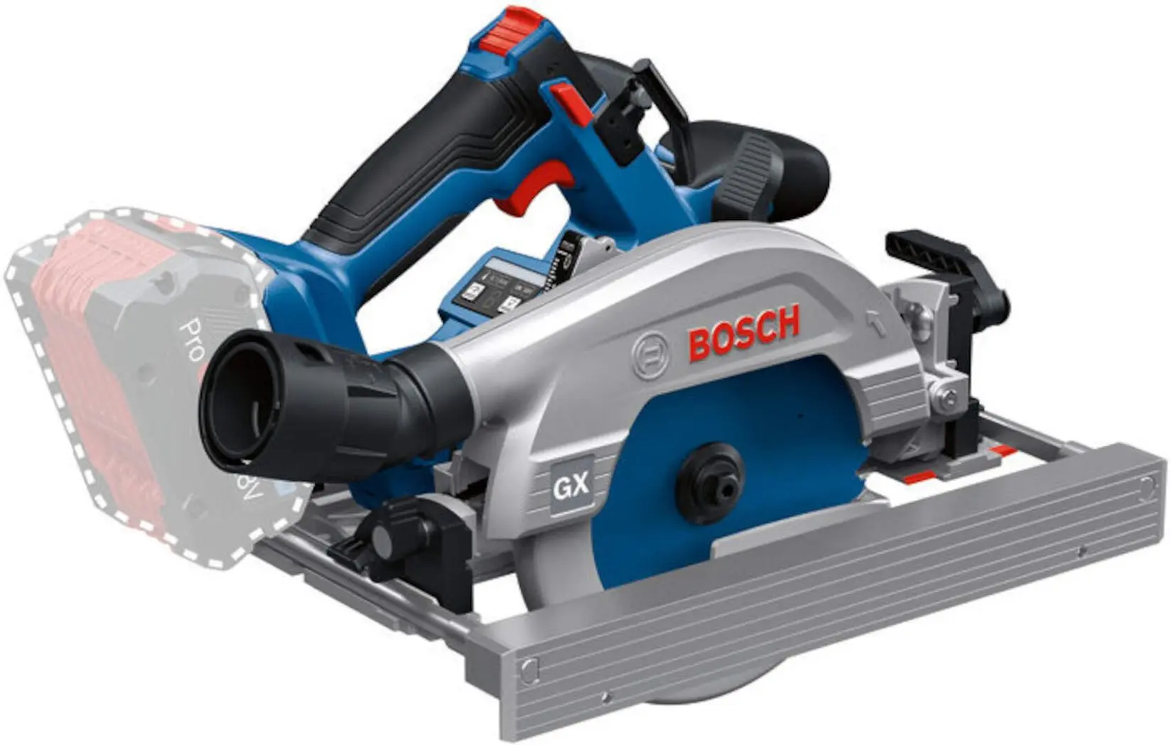 Bosch Akumulatorska kružna testera-cirkular GKS 18V-57-2 GX Solo, bez baterije i punjača 06016C1000