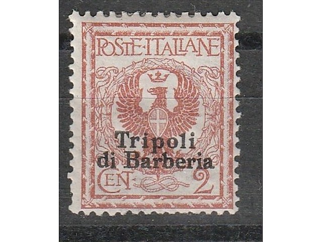 Italy - Overprint `Tripoli di barberia` - 1909 - MH