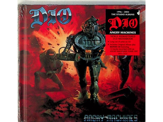 Dio - Angry Machines Deluxe Mediabook, 2 x CD