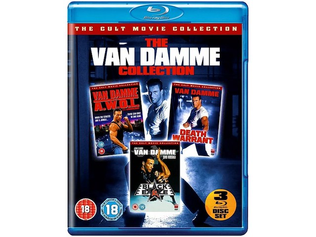 Van Damme Collection, 3 x filma, Blu Ray