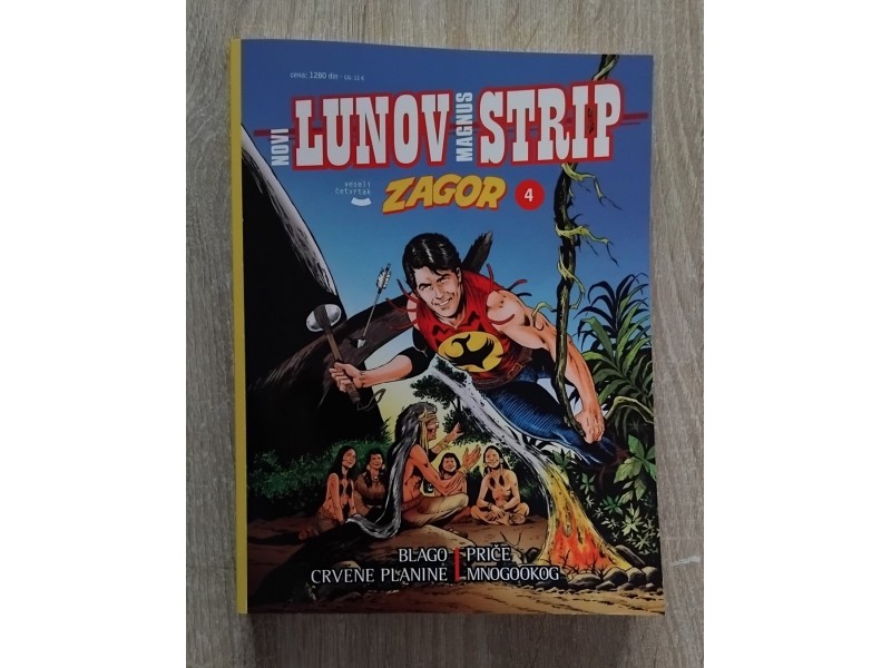 Novi Lunov Magnus Strip 4 Zagor (Korica A)