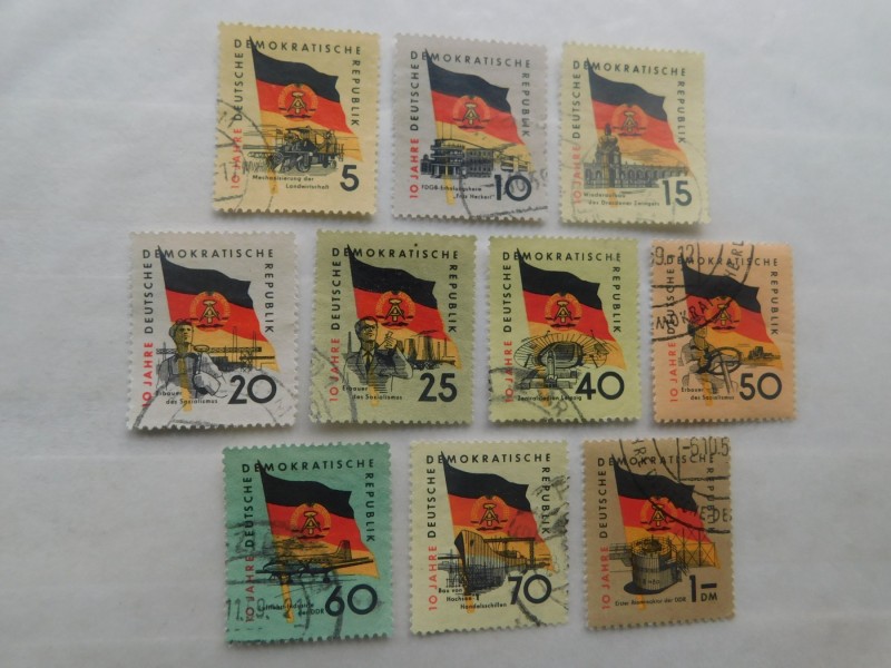 DDR 1959 KOMPLET SERIJA