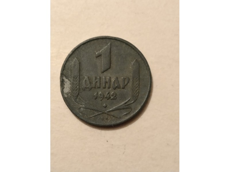 1 dinar 1942 srbija