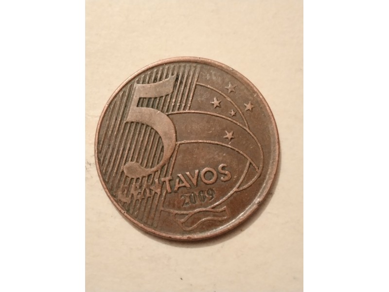 5 centavos 2009 brazil