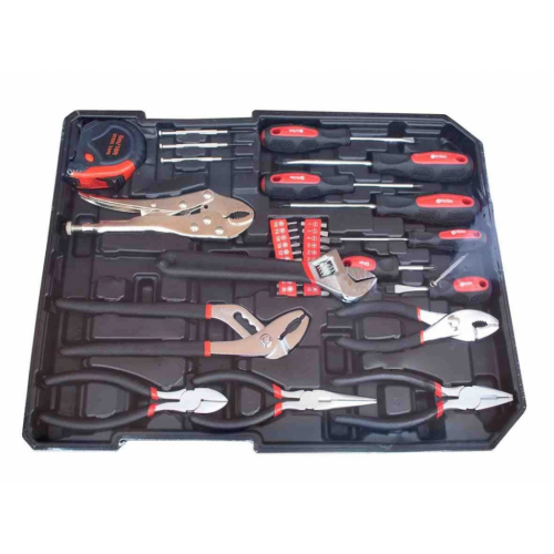 Set Alata u Koferu HEDOTOOLS 186 Elemenata