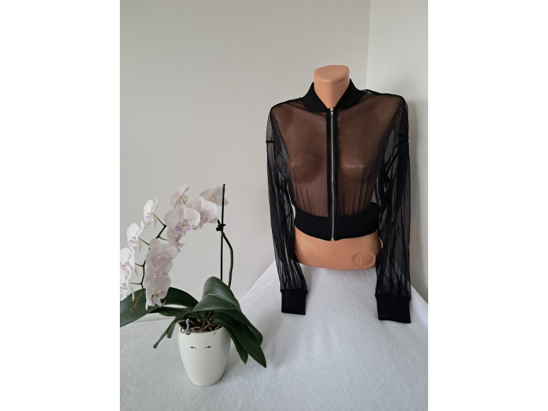 Shein mrezasti providni crop duks vel 36