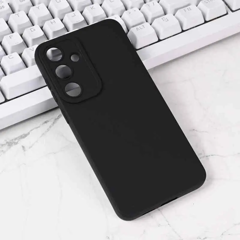 Maska Silikon Pro Camera za Samsung S936B Galaxy S25 Plus crna