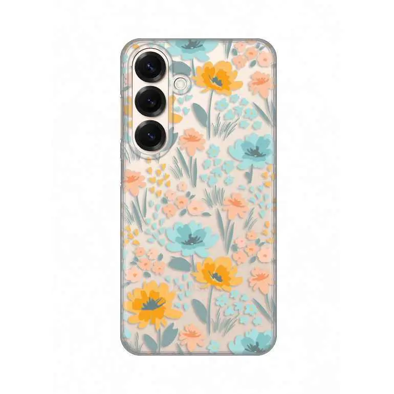 Maska silikon Print za Samsung S931B Galaxy S25 Lovely Flowers