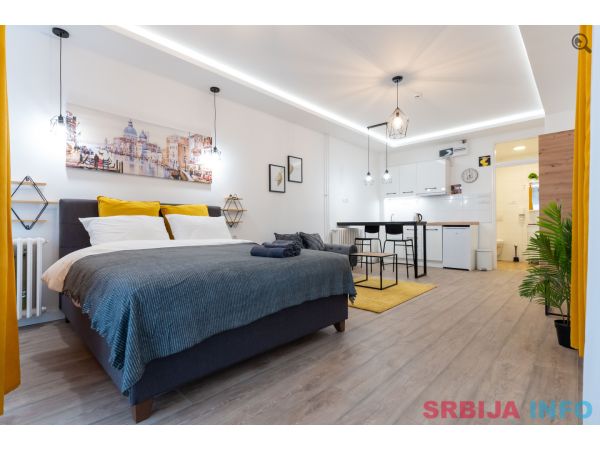 Studio Apartman Siva Beograd Novi Beograd